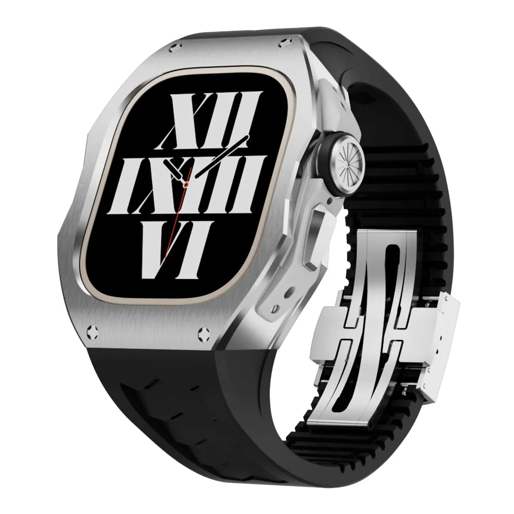The Best Luxury Titanium Apple Watch Ultra Case Retrofit Kit - OTOFLY